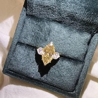 6 Ct Toi Et Moi Celebrity Engagement Ring, Two Stone Promise Ring ...