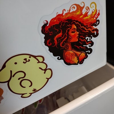 Cute Island Girl Sticker Hawaiian Woman Decal Tropical Vibes - Etsy