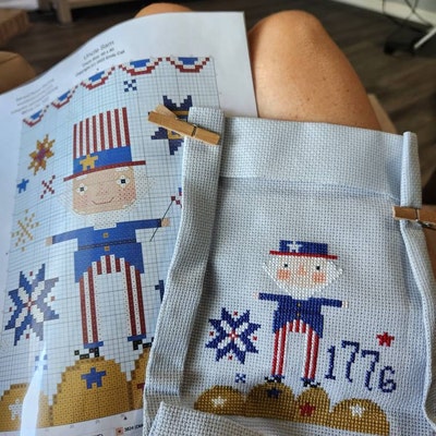 Uncle Sam Cross Stitch Pattern PDF - Etsy