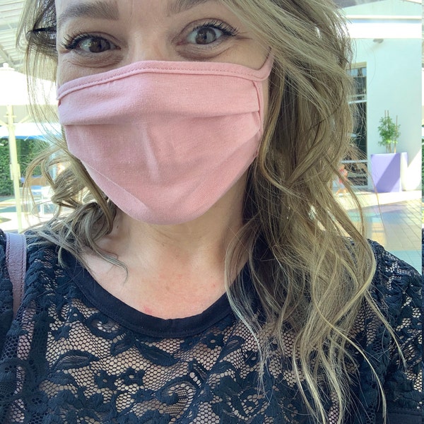 Lightweight Series: Summer Face Mask Cool and Breathable Double Layer ...