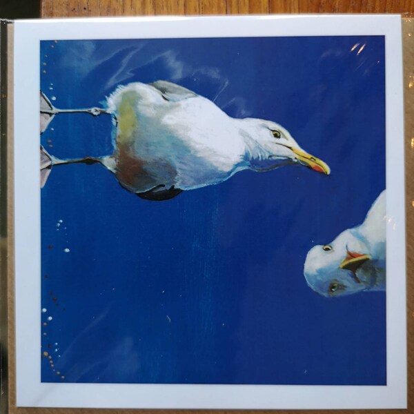 Blank Card Seagull Art Rage Humour, Funny, Birthday, Thank You, Special ...