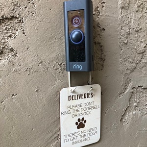 On A Video Call Sign Please Do Not Disturb Work From Home Door Hanger ...