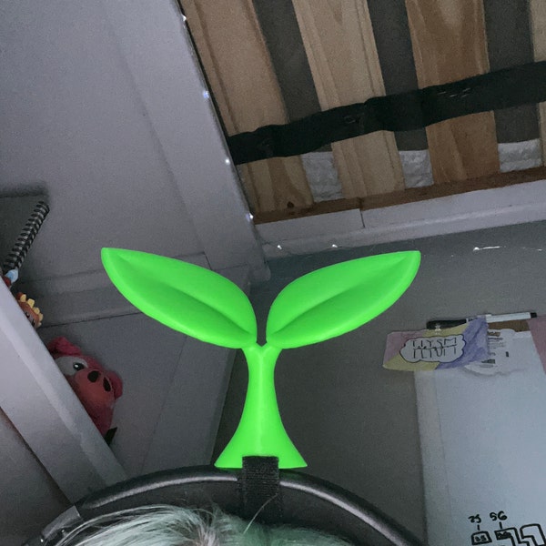 Sprout Headset Attachment, Kawaii Gaming Accessory, Live Streaming Prop ...