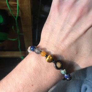 Space Geek Sci Fi Gift Solar System Bracelet Galaxy - Etsy