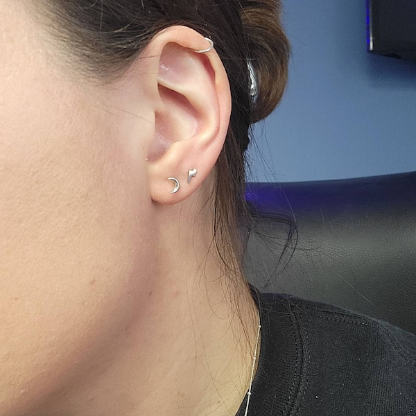 18 Gauge Fake Cartilage Piercing - Etsy