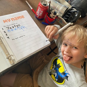 Basic Morning Menu Homeschool, Preschool Morning Menu, Toddler Morning ...