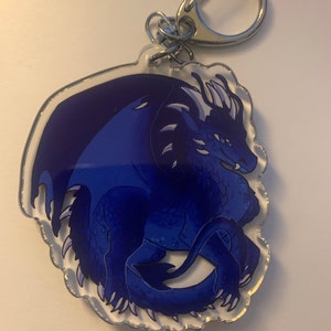 Clearsight and Listener Wings of Fire WOF Acrylic Charm - Etsy Australia