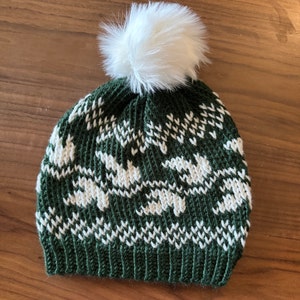 Moose Hat Loom Knit Pattern - Etsy