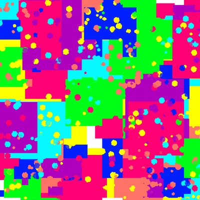 Neon Paint Splatters Overlays Clipart PNG Paintball Drips Clip Art Neon ...