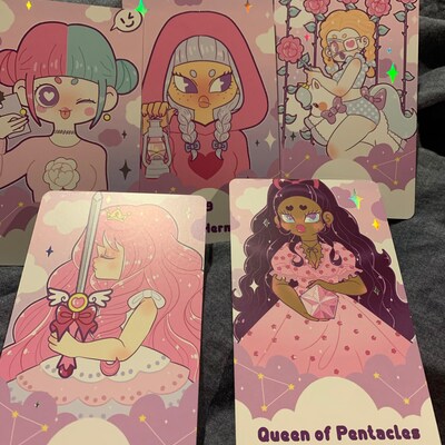 The Pastel Journey Tarot Deck & Guidebook indie Tarot Deck vanessa ...