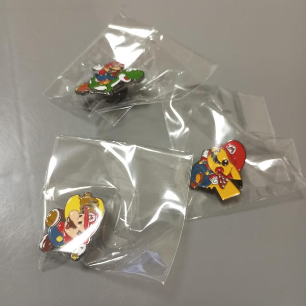 Super Mario Gaming Enamel Pins Anime Pin Set Video Game Enamel Pins Rpg ...