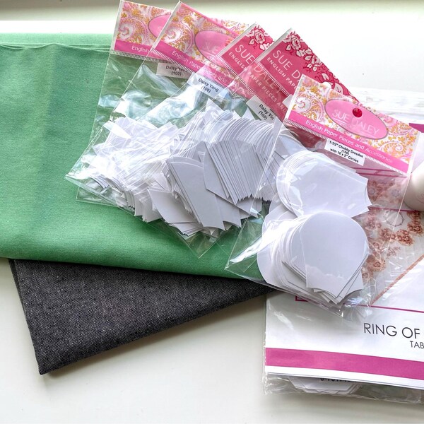 Hexagon EPP Papers -all Sizes- With Template Option by Sue Daley ...