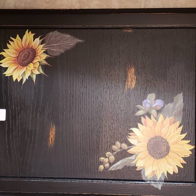 Re-design Prima Sunflower Fields Furniture Decor Transfer 22 X 30 - Etsy