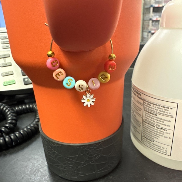 Gold Initial Keychain Letter Charm Gold Key Chain Aesthetic Bag ...