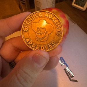 ULTIMATE LUCKY Coin, Pure Brass Coin, 3mm Thick , 40 Mm Wide. - Etsy