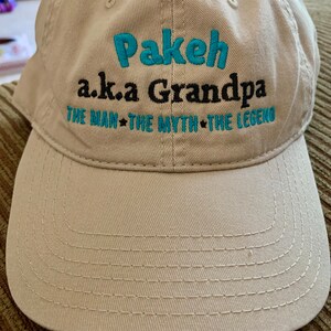 Custom Embroidered Dad Hat, Personalized Dad Cap, Personalized Logo ...