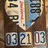 Personalized Any Year Anniversary License Plate Sign Choose Your States ...