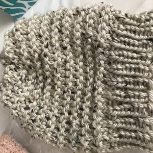 Loom Knit Stitch Pattern the Farrow Rib Stitch With Video - Etsy UK