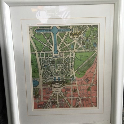 Paris Maps Gift Wrap / 12 Sheets - Etsy