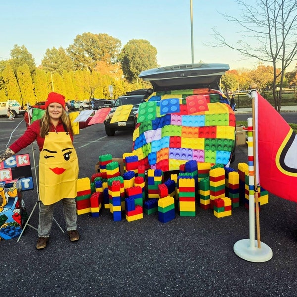 Skittle Group Halloween Costume Apron Teacher Costume Halloween ...