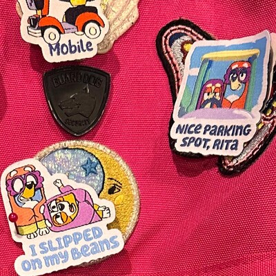 Muffin Heeler Patch SET OF 2, Iron On, Bluey Inspired Muffins Rage - Etsy