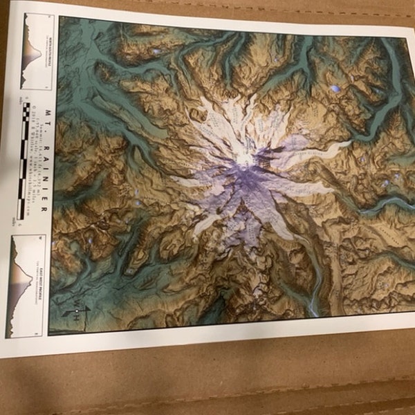 Flathead Valley, 24x36 Inch Large-scale Map, Crown of the Continent ...