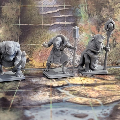 Wild Animals: Bear Spider Frog Bat Rat HQ Dungeon by - Etsy