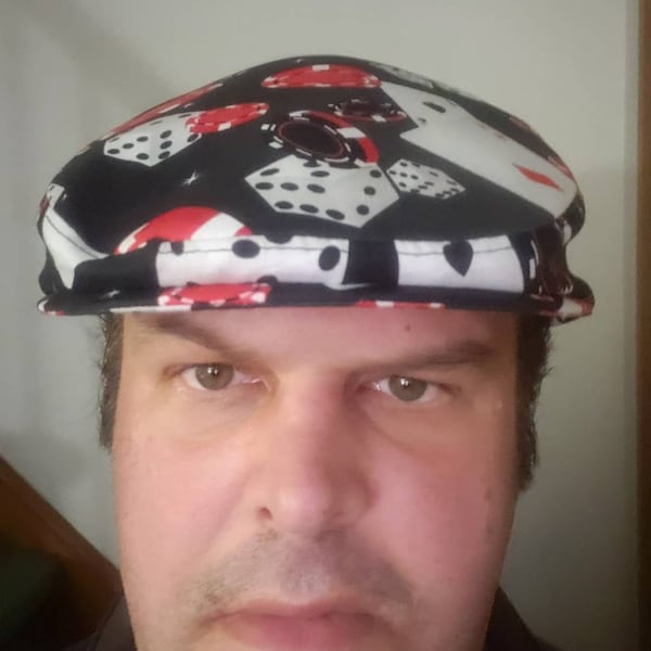 Custom Handmade Jeff Cap Made to Order With Custom Printed Maryland ...