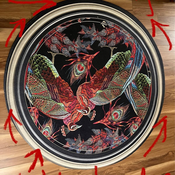 Baroque Dragon Suitcase Decorative Travel Luggage Carry-on Suitcase ...