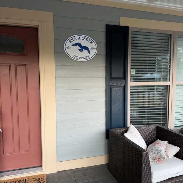 Beach House Signs, Coastal Home Signs, Custom Lake House Signs ...