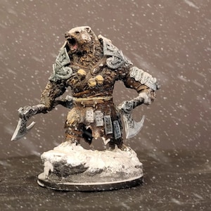 Frostburn Bear Vanguard Viking Druid Warrior 28mm Miniatures for ...