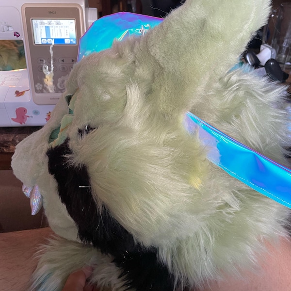 Fursuit Sewing Pattern - 2 Ear PDF Bundle Floppy Puppy Dog Canine Ears ...