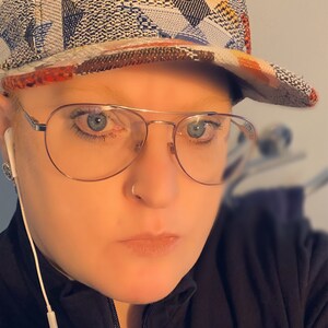 Hatphile Patchwork Lowkey Yeet Epiphany 5 Panel Hat Camp Cap 7 1/4 58 ...