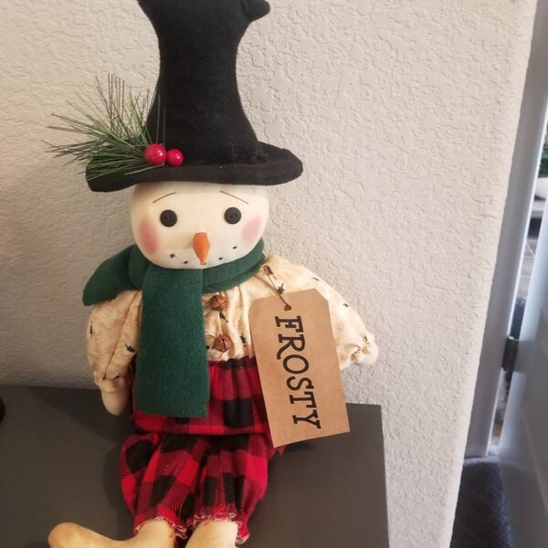 Primitive Raggedy Ann Doll~raggedy Ann~doll~ragdoll~handmade~annie and ...