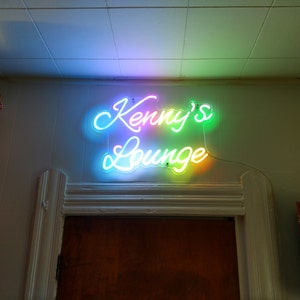 Classy and Catchy Custom Neon Sign Aesthetic Wall Decor - Etsy