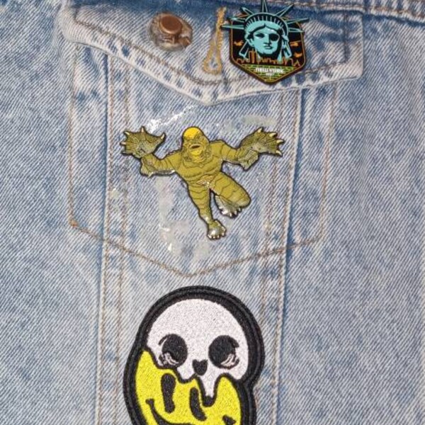 Fist Bump Iron-on Patch: Knuckle Sandwich, Customize Color - Etsy