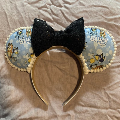 Bluey Mouse Ears, Mouse Ears, Bingo Ears, Bluey and Bingo, Bluey Disney ...