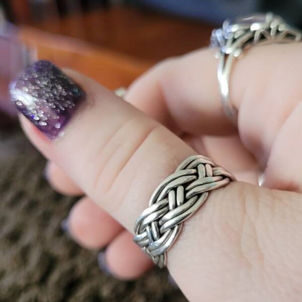 Sterling Silver Ichthus Ring / Christian Ring / Religious Ring / Fish ...