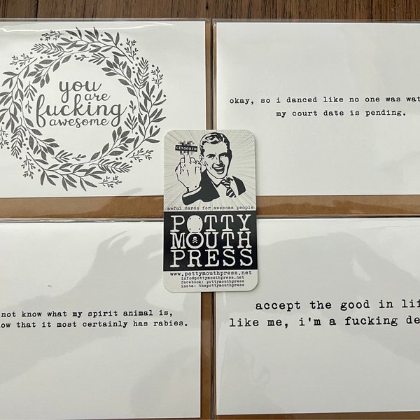 Most Thank You Cards Say Thank You Once. This Card Says Thank You 4 ...