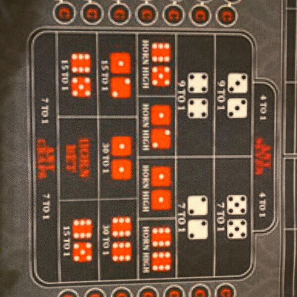 Red Mahjong Instructional Tablecloth, Great to Use When Teaching ...