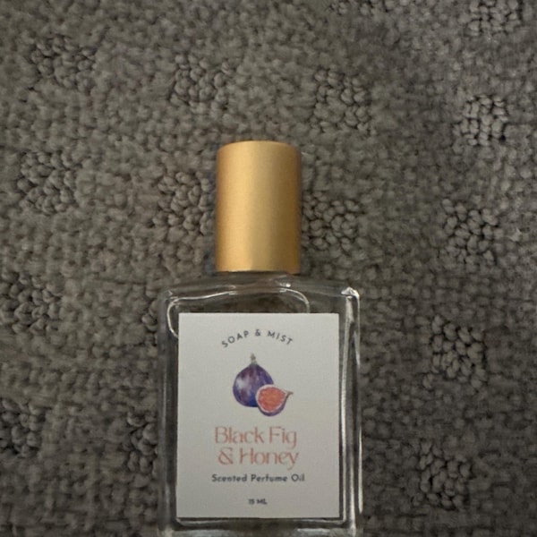 Black Fig and Honey Perfume Oil/paraben and Phthalate Free/fall ...