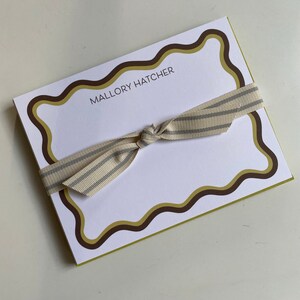 Shadow Text Notepad Personalized Notepads - Etsy