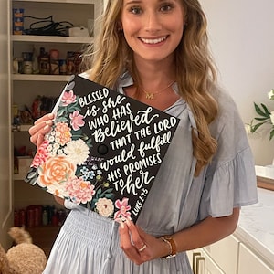 Custom Carly Theme Graduation Cap Topper, Graduation Cap Custom ...