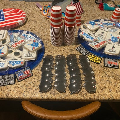 Top Gun Themed Birthday Cookies Dozen - Etsy