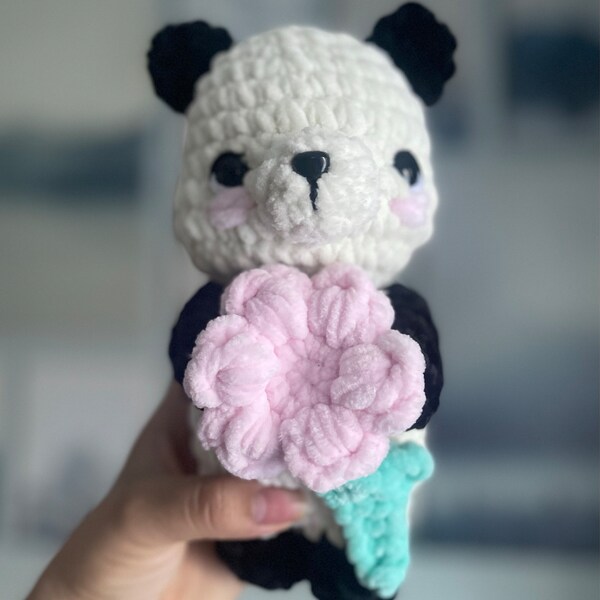 Baby Panda Crochet Pattern - Etsy