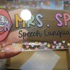 Speech Therapy Door Sign Slp Room Decor Speech Room Wooden Sign CCC SLP ...