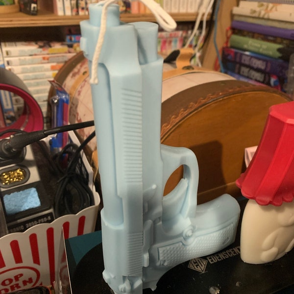 Gun Candle, Pistol Candle, Y2k Decor, Room Decor, Anime Gifts, Desk ...
