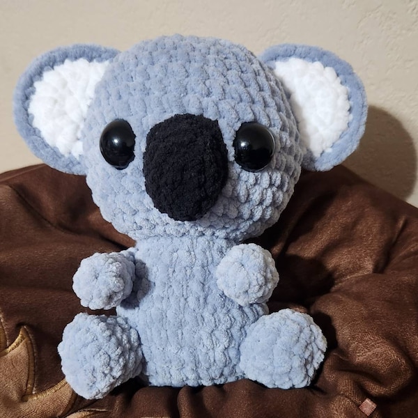 Baby Koala Crochet Pattern | Sitting Amigurumi Koala | Cute Koala With ...