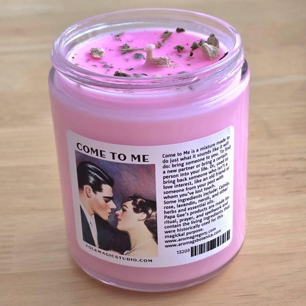 Come to Me Candle - Bring Back Someone You Love or Find New Love - Etsy