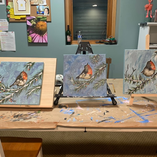 Bird Painting Kits | DIY Paint Kits | Acrylic Painting Kits | First ...